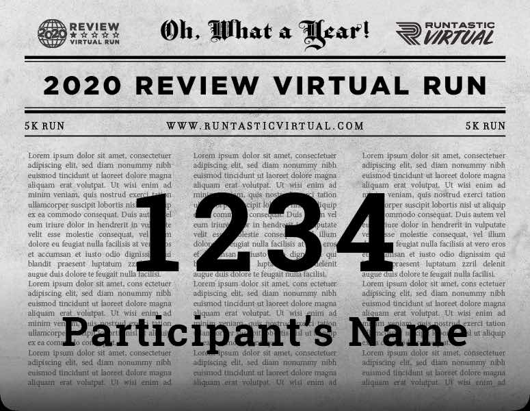 2020 Review Virtual Run - Marathon, Half, 10K, 5K | Runtastic Events